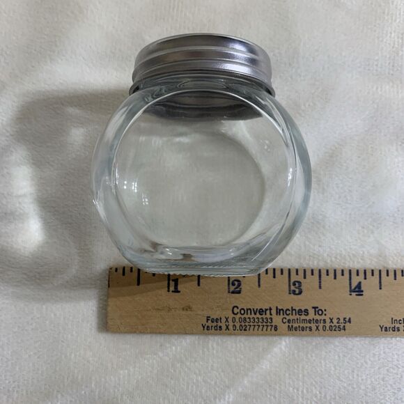 Unbranded | Kitchen | 3 Mini Glass Mason Jars Slanted Cookie Jar Candy ...